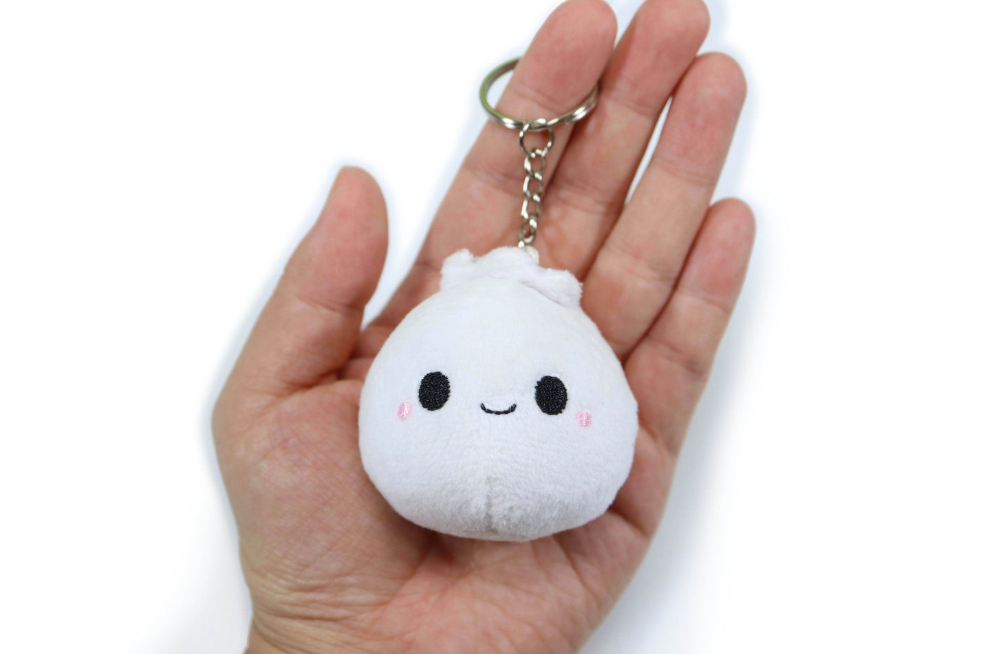 Adorable Tiny Bao Plush Keychain - Steamingly Cute with Optional Mini ...
